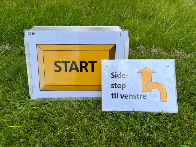 DKK Rally skilte sæt – Rally skilte | DKK, FCI & DcH | Hundesport